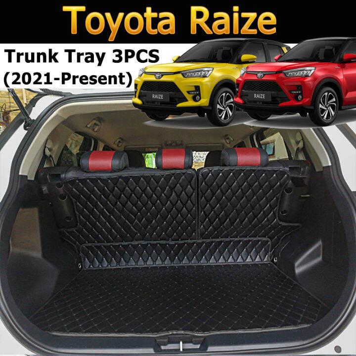 Toyota Raize 2021 to 2024 Trunk Tray Bendable Full Cargo Liner Matting ...
