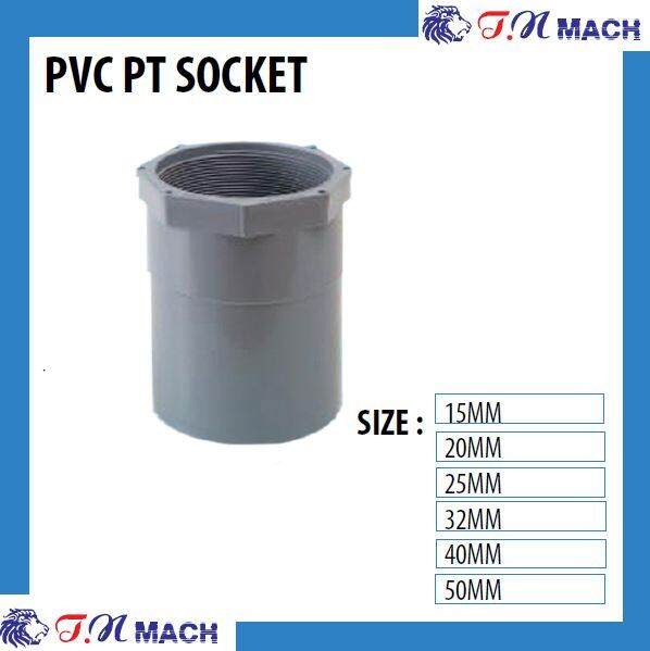 PVC CONNECTOR PVC FIFTING PVC PT SOCKET | Lazada