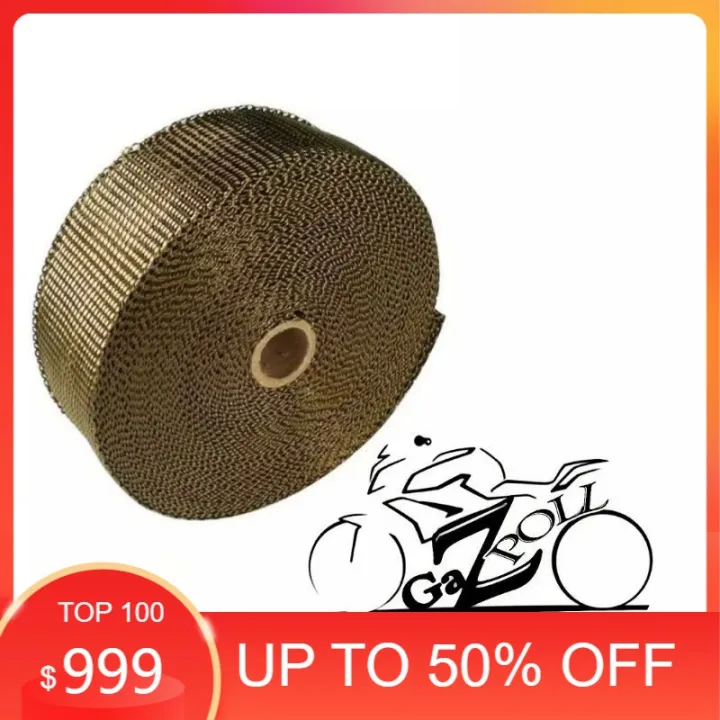 Wrap pembalut knalpot anti panas anti bakar per 1 meter | Lazada Indonesia