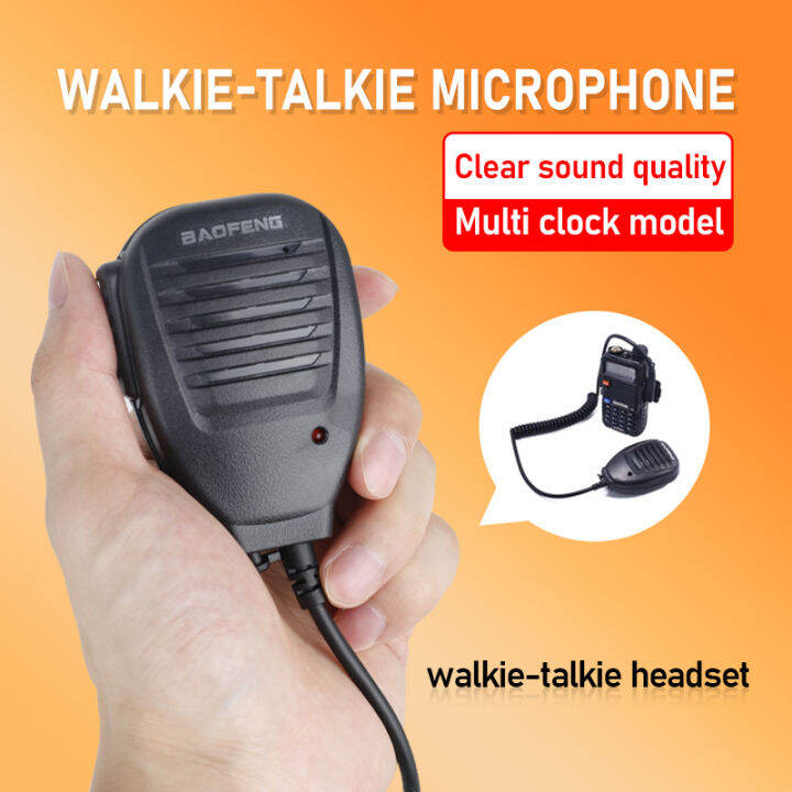 baofeng icom Shoulder Speaker Mic Microphone for Baofeng TYT Quansheng ...