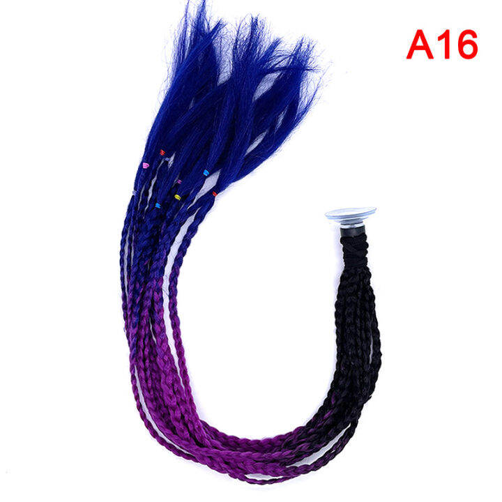 [Shelleys] Helmet Braids Decorate Gradient Ramp Ponytail Helmet Hair ...