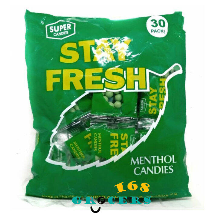 Super Candy Stay Fresh Menthol Candy 30s | Lazada PH
