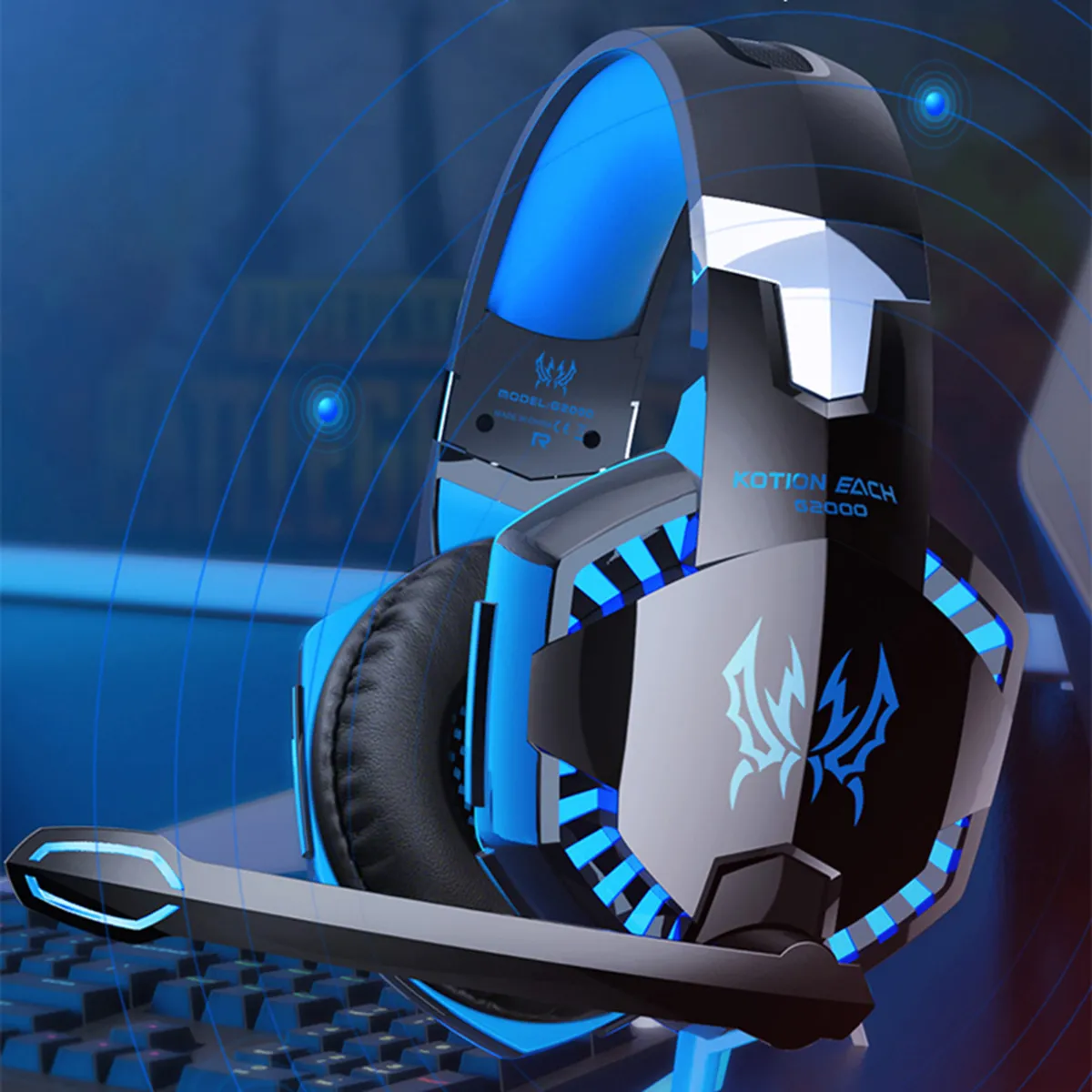 Defu หูฟังเกมมิ่ง หูฟัง หูฟัง Gaming gear ชุดหูฟัง ชุดหูฟังเหมาะสำหรับ ...