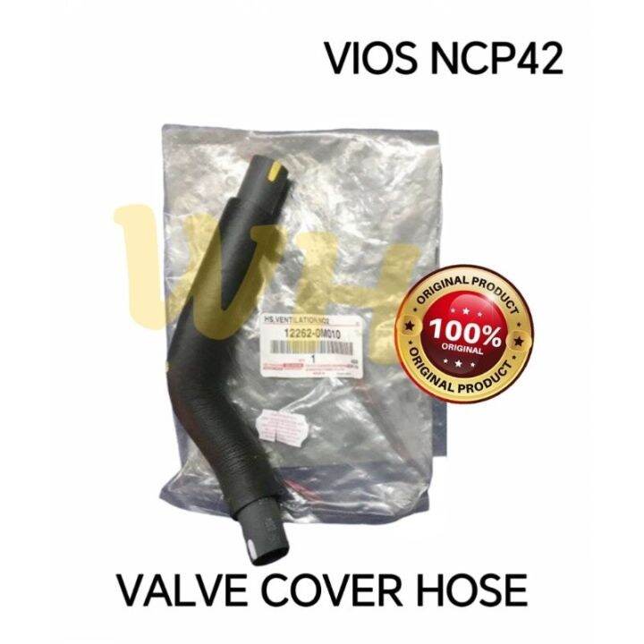 VALVE COVER HOSE ORIGINAL TOYOTA VIOS NCP42 VENTILATION HOSE (12262 ...