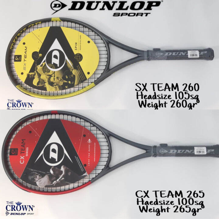 Raket Tenis DUNLOP SX CX TEAM 260 265 Tennis Original | Lazada Indonesia