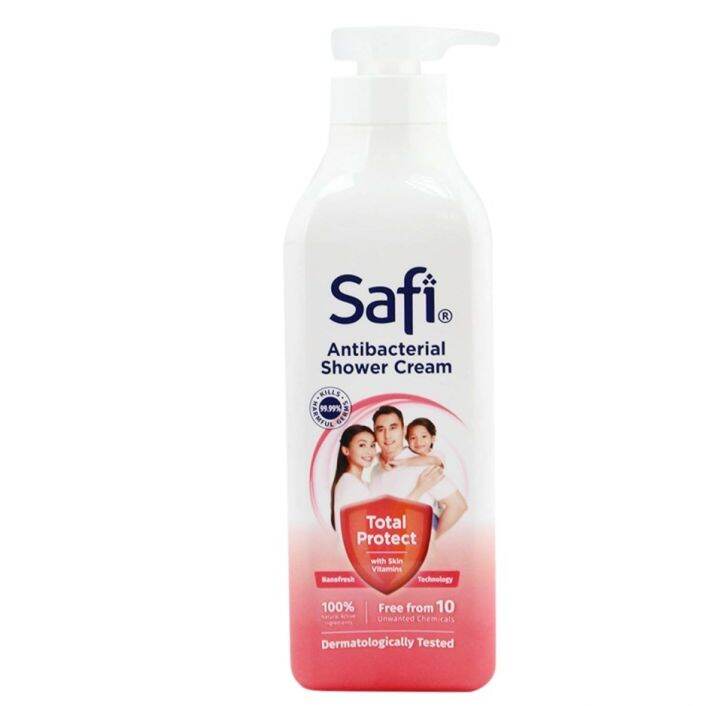 SAFI ANTIBACTERIAL SHOWER CREAM TOTAL PROTECT 500G | Lazada