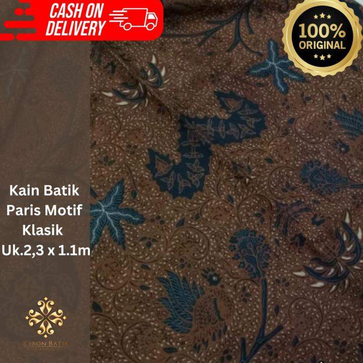 Kain Batik Paris Motif Klasik Batik Solo Bahan Rok lilit 23307140001 ...