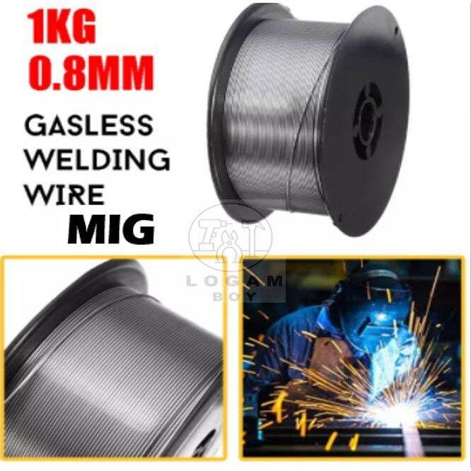 GASLESS MIG WIRE 0.8mm x 1kg WELDING FLUXCORED COIL 焊线 | Lazada