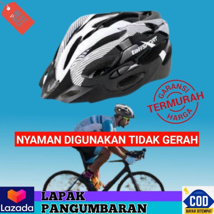Helm Sepeda Murah Unisex Helm Sepeda Gunung Ultra Ringan dengan ...