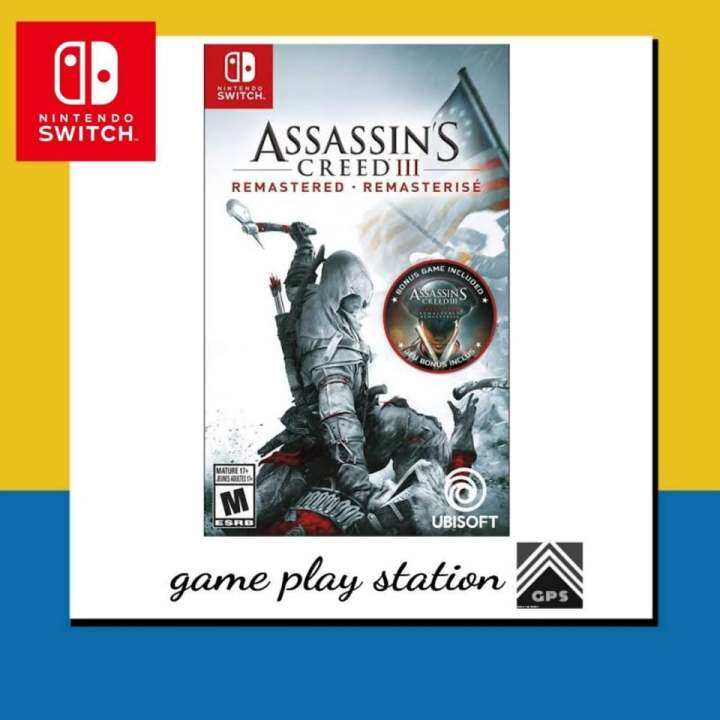 nintendo switch assassin's creed 3 remastered ( english zone 1 ...