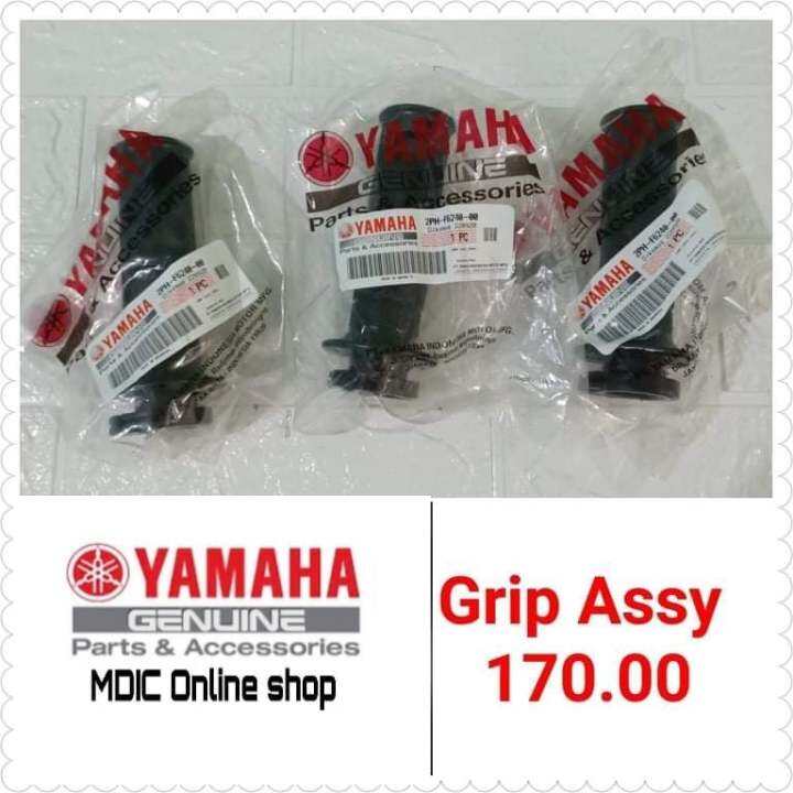 GRIP ASSY RIGHT SIDE FOR AEROX V1 ,v2 YAMAHA GENUINE PARTS | Lazada PH