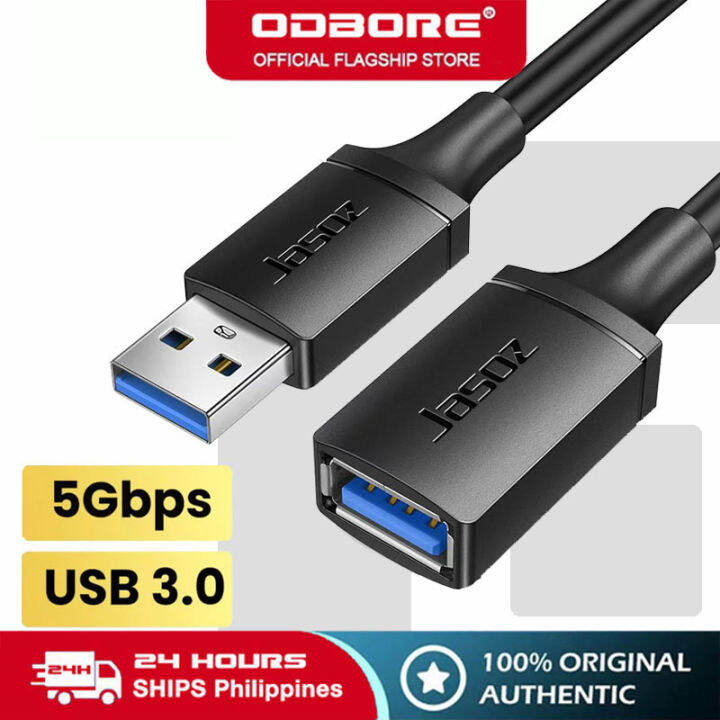 ODBORE USB Extension Cable 3.0 Extender Cord USB Extend Charger Cable ...