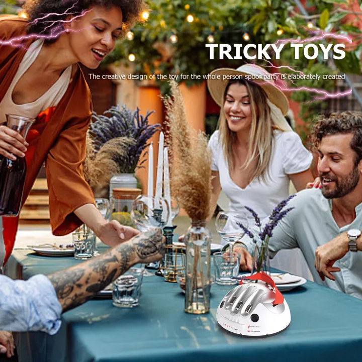 Electric Shock Finger Lie Detector Battery Powered Miniature Shock ...