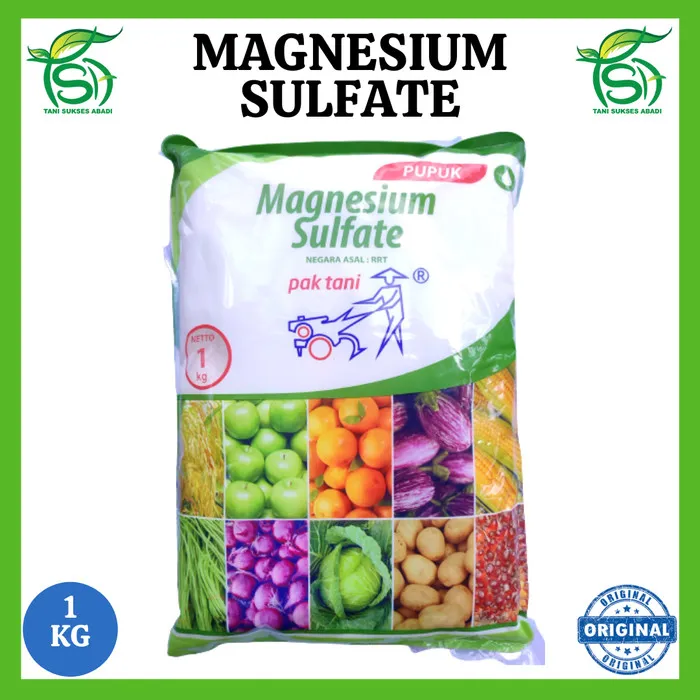 Pupuk MAGNESIUM SULFATE (1 Kg) - Sulfat Pak Tani Saprotan Utama ...