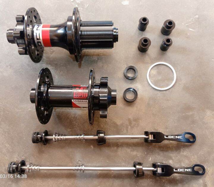 LDCNC 3.0 sealed bearing HUBS 6 Pawls 32 Holes 9MM with Tru axle ...