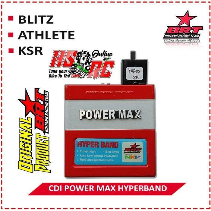 CDI Racing BRT POWER MAX HYPERBAND Kawasaki BLITZ Athlete KSR Harian ...