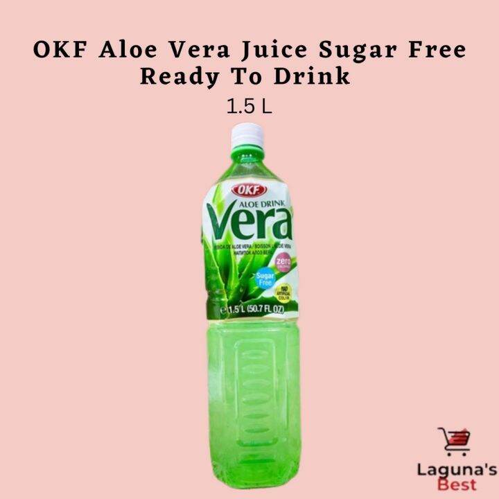 OKF Aloe Vera Juice Sugar Free Ready To Drink 1.5L | Lazada PH