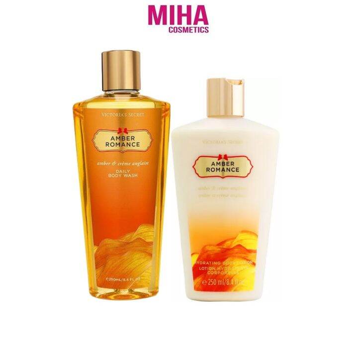 Sữa Tắm Hoặc Sữa Dưỡng Thể VICTORIA'S SECRET Amber Romance 250ml USA ...