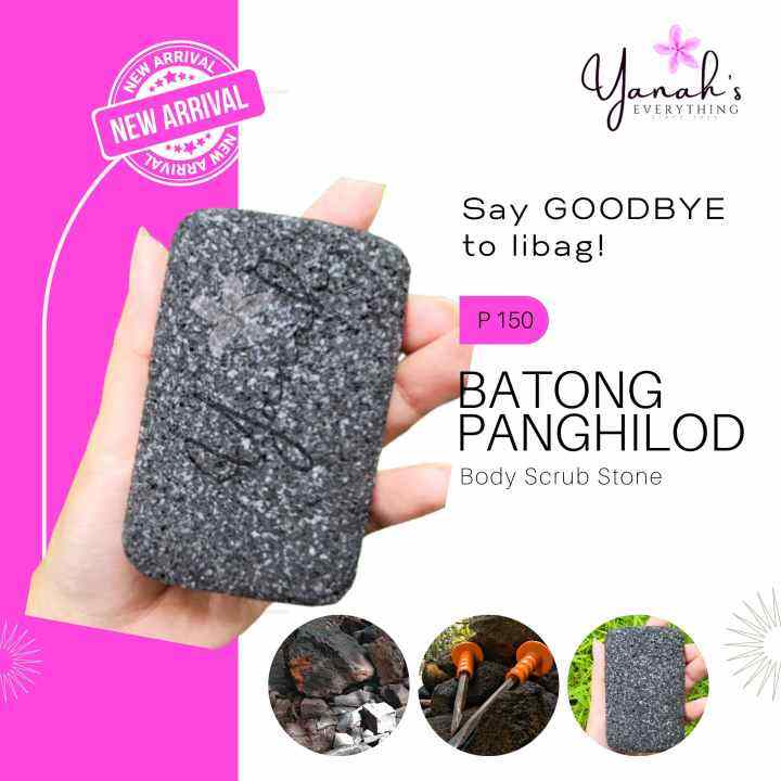 (RECTANGLE Shape) Batong Panghilod (Body Stone Scrub) / Pantanggal ng ...