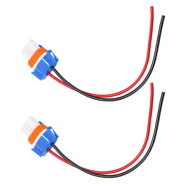 Female Connector Socket 2Pcs 9005‑2 9005 Double Slot Female Connector ...