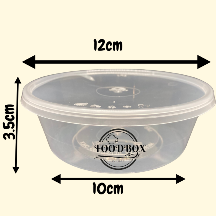 FOODBOX - CHUNBE CB WARE R225 (50sets±) T225 Round Microwave Container ...