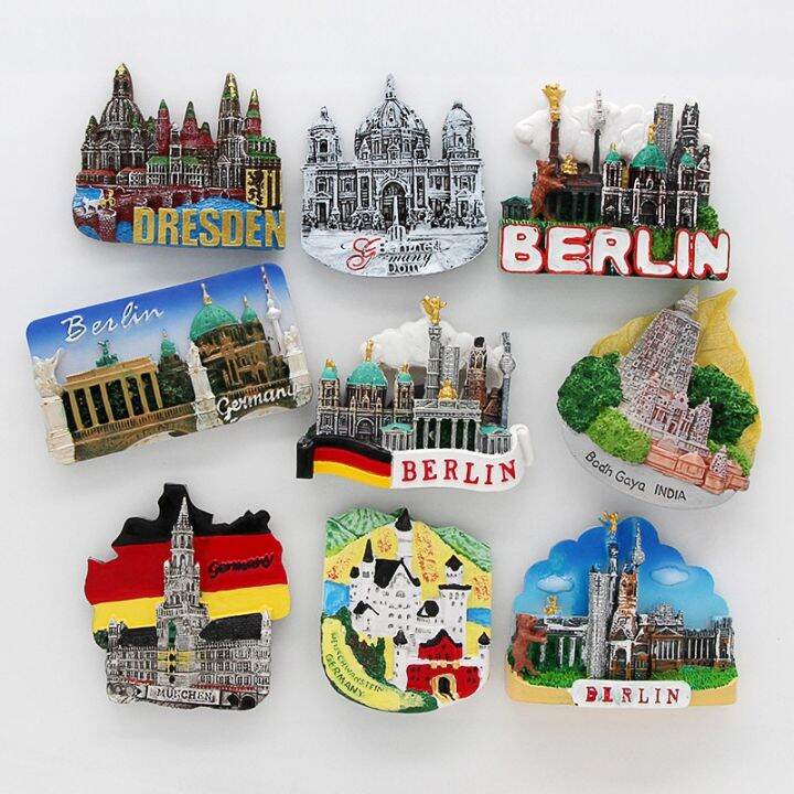 fridge magnetic refrigerator stickers Germany Cologne Cathedral Berlin ...