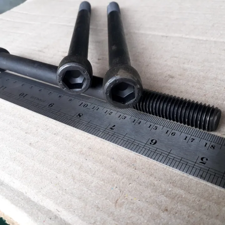 BAUT L BAJA M14 X 180 / BAUT L M14 X 180 / BAUT L M14X180 BAJA HITAM / BAUT M14 / BAUT 22 KUNCI ...