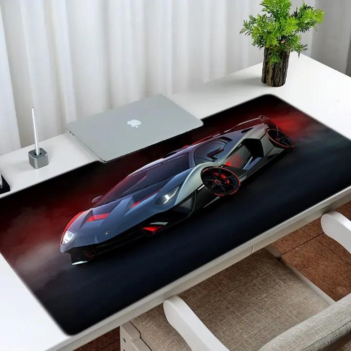 Cool Car Mouse Gaming Pad on the Table Keyboard Gel F1 Racing Mats Mat ...