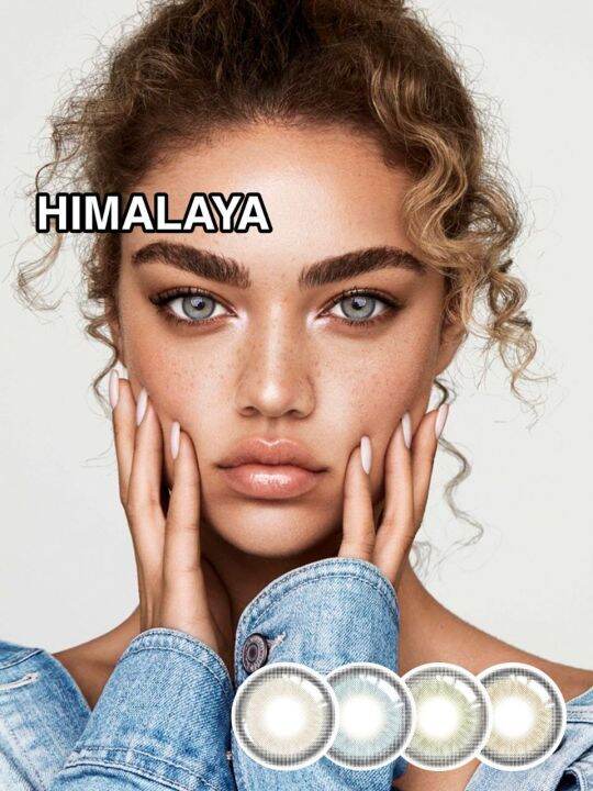 Softlens HIMALAYA / Mata Normal / diameter 14.0 mm / Soflen warna GREEN ...