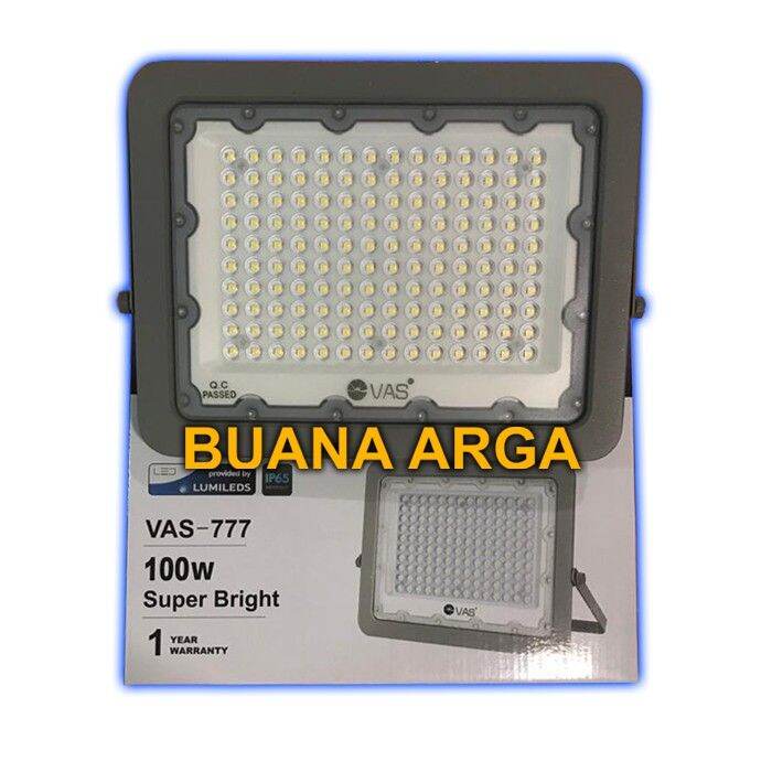 KAP LED Flood Light VAS 777 100W 6500K | Lazada Indonesia