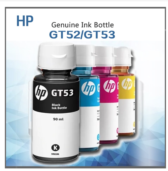 Products ready to ship Original HP GT53 XL GT53 , GT52 Set 4 colors 4 ...