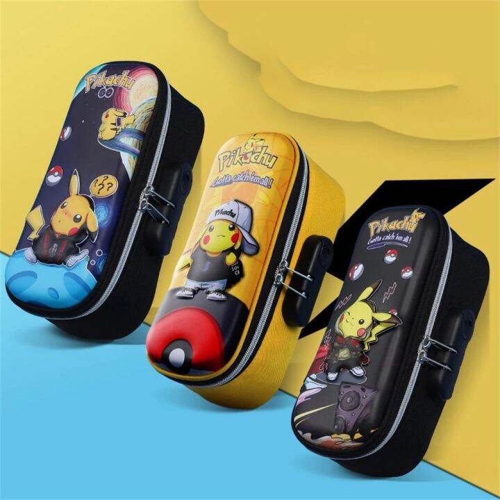 GJ56 อุปกรณ์การเรียน อะนิเมะ ปิกาจู โปเกมอน นักเรียน เด็กชายและเด็กหญิง ...