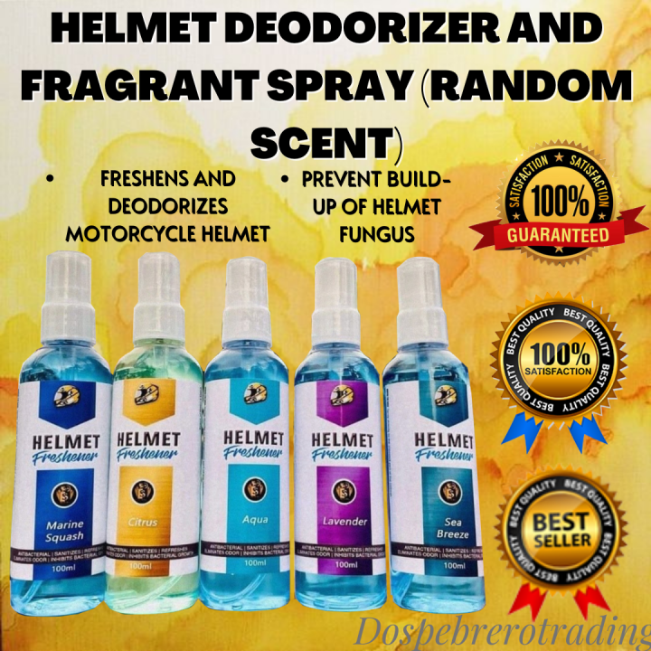 Best Seller HELMET DEODORIZER AND FRAGRANT SPRAY | RANDOM SCENT | LEGIT ...