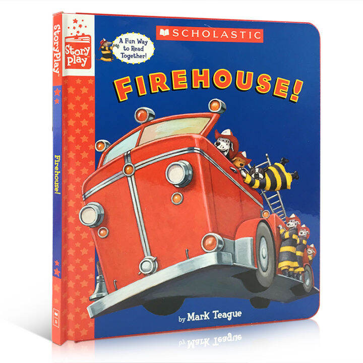 Firehouse Parent child interactive story game picture book | Lazada