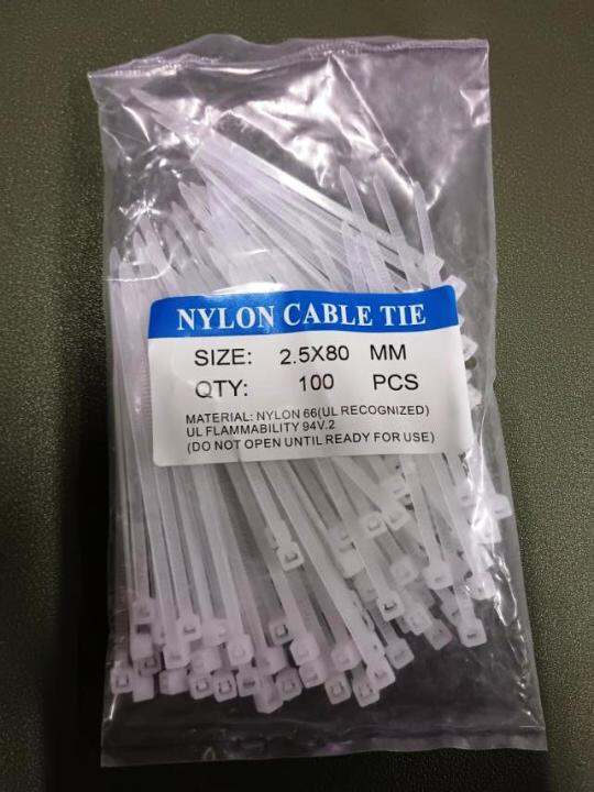 NYLON CABLE TIE WHITE | Lazada PH