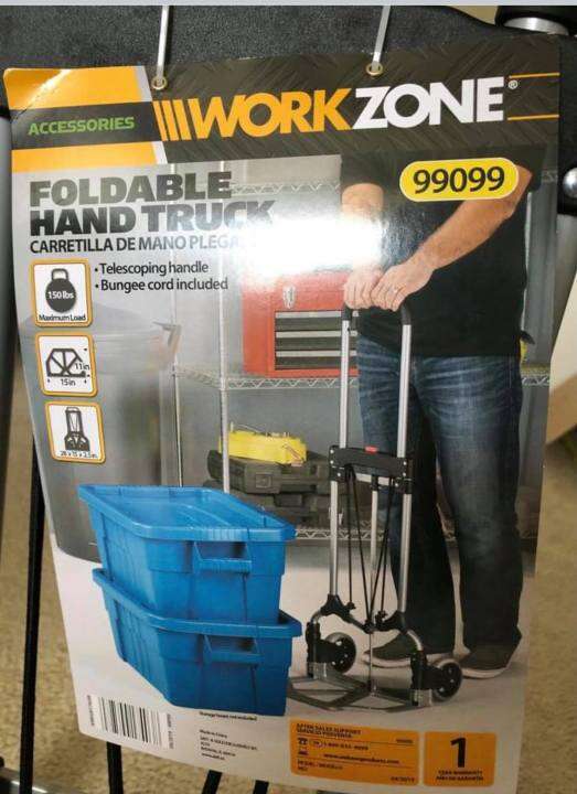 WORKZONE Foldable Hand Truck, Brand new, Free shipping. | Lazada PH