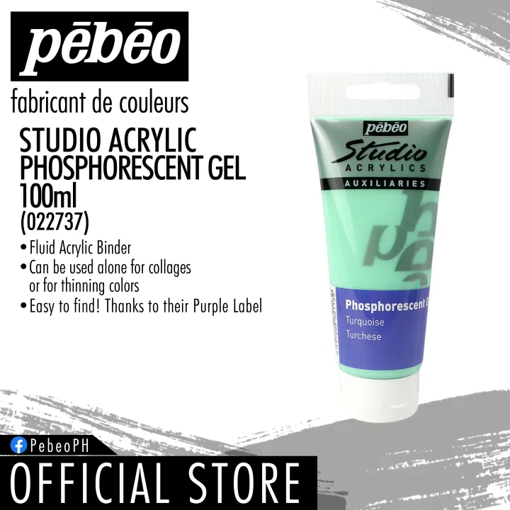 PEBEO Studio Acrylic Phosphorescent Gel | 100ml | Lazada PH
