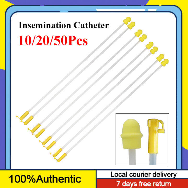 10Pcs Breeding Rod Ai catheter for Sow Pigs Sheep Artificial ...