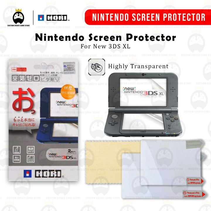 NINTENDO NEW 3DS XL Hori Tempered Glass Screen Protector [readystock ... NINTENDO NEW 3DS XL Hori Tempered Glass Screen Protector [readystock ...