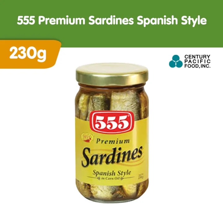 555 Premium Sardines Spanish Style 230g | Lazada PH