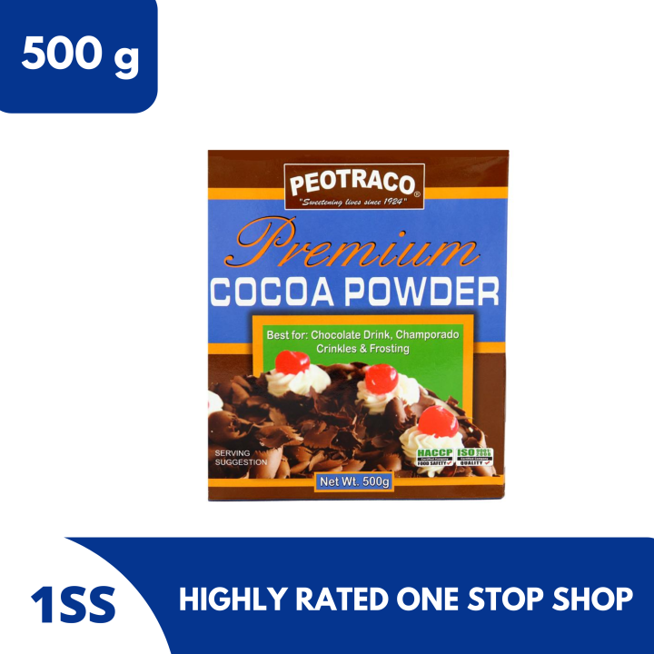 Peotraco Premium Cocoa Powder, 500g | Lazada PH