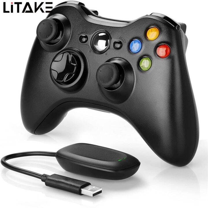 Game Controller 2.4G Ergonomics Design Controller Dual-Vibration Motor ...