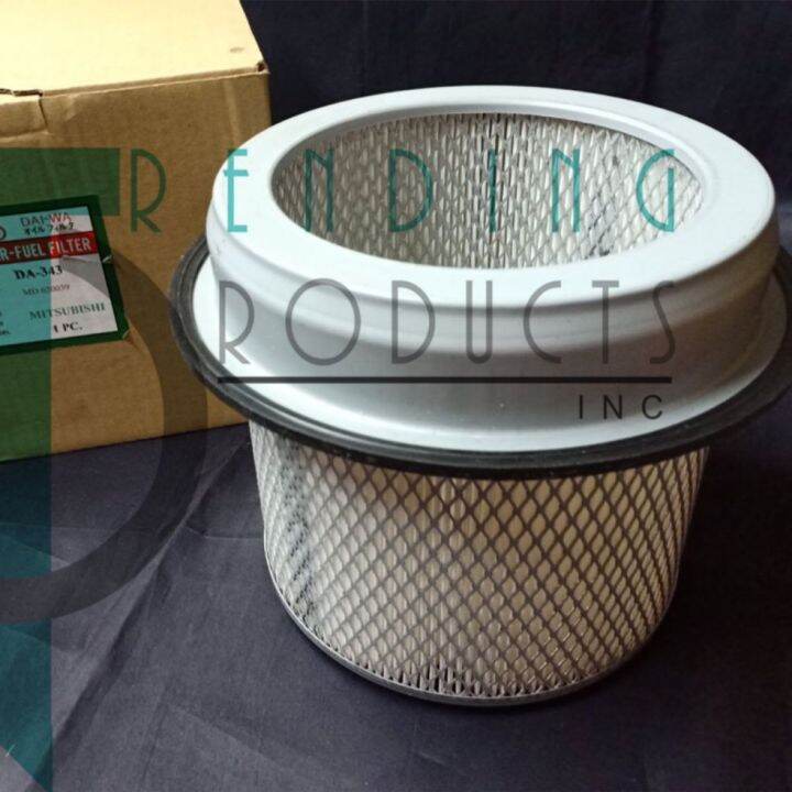 Daiwa Air Filter DA 343, for MITSUBISHI Delica G33B, G63B, G32B | Lazada PH