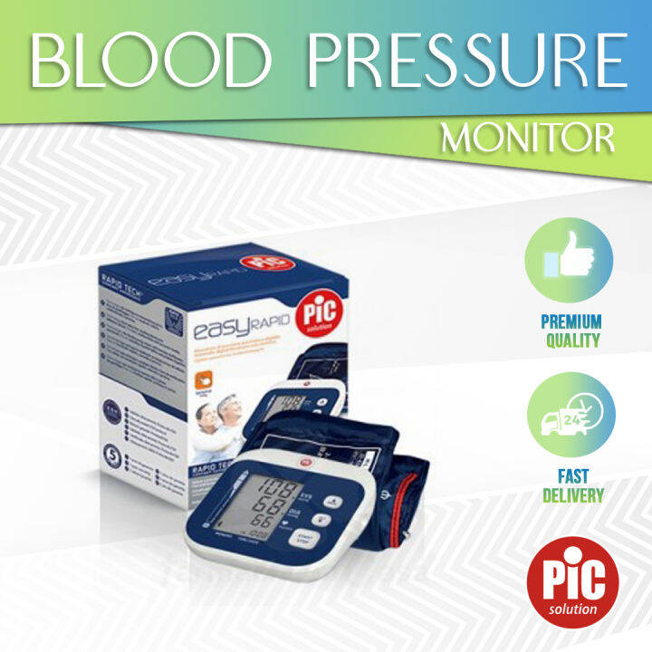 EASY RAPID BLOOD PRESSURE MONITOR (PIC SOLUTION ITALY) | Lazada