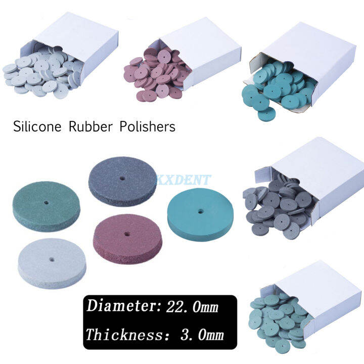 100Pcs Dental Lab Polishing Wheels Burs Polishing Particles Assorted ...