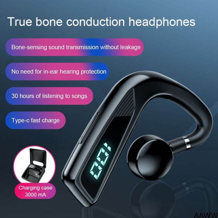 AAWW V18 Bone Conduction Earphone Bluetooth Professional Gamer ...