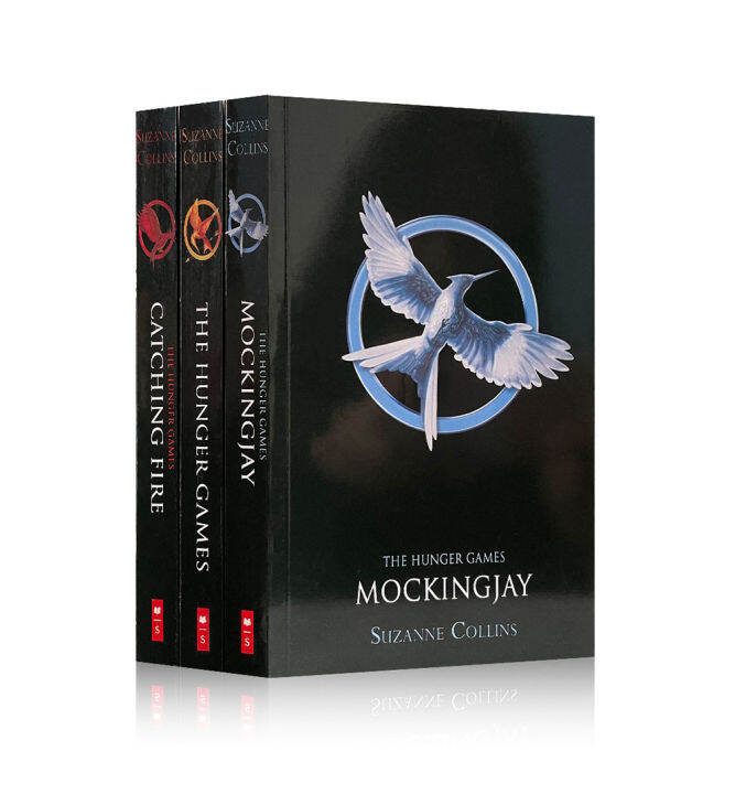 3 Books/Set The Hunger Games / Catching Fire / Mockingjay In English Original Film Novel Book ...
