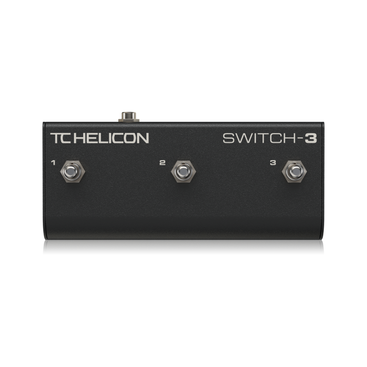 TC Helicon SWITCH-3 SWITCH-6 Sturdy Switch Accessory Pedal for Expanded RemoteEffects Control ...