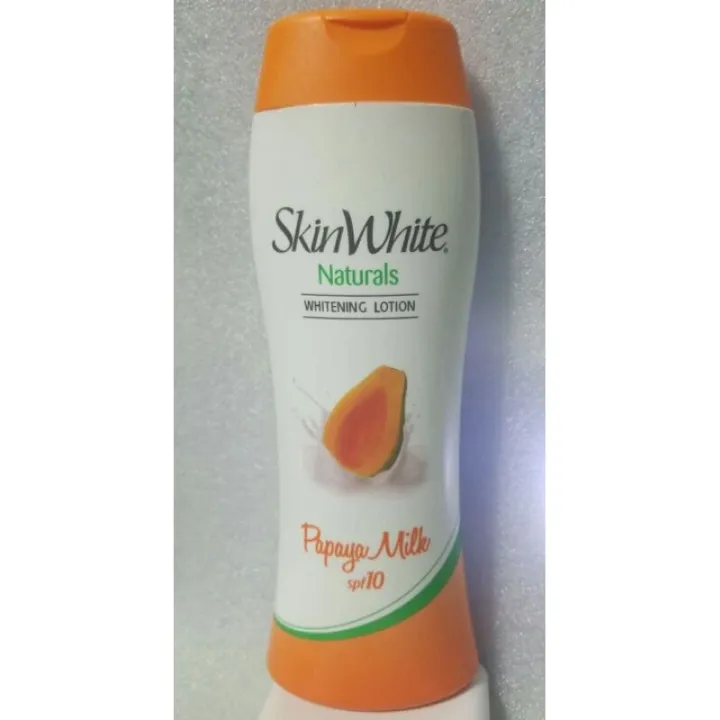 SkinWhite natural whitening lotion papaya milk spf 10 (350ml) and ...