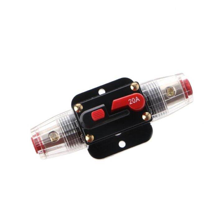 12v Dc 20a-100a Car Audio Solar Energy Inline Circuit Breaker Reset ...